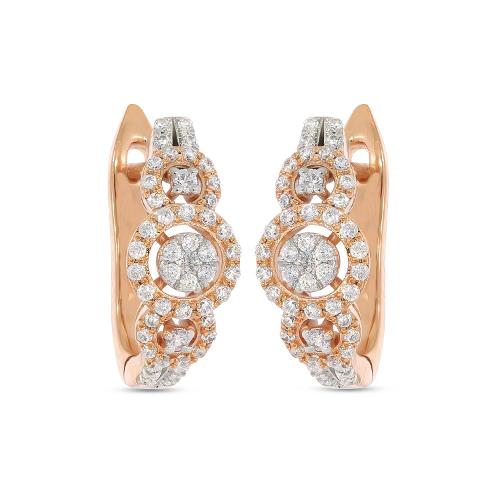 Buy Trio Diamond Bali Earrings at Best Price